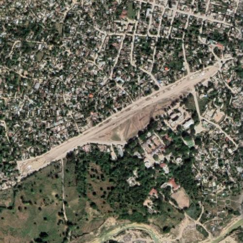 Hinche Airport in Hinche, Haiti (Google Maps)