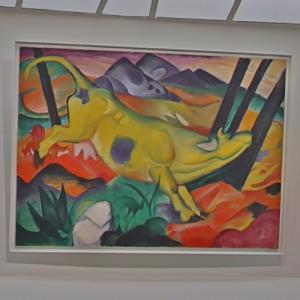 'Yellow Cow' by Franz Marc in New York, NY - Virtual Globetrotting