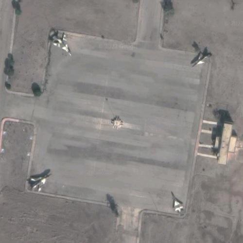 Aircraft static display in Cairo, Egypt (Google Maps)