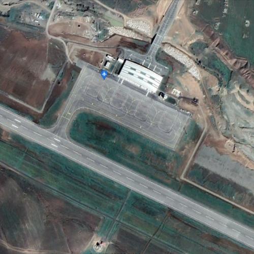 Fuzuli International Airport in Susa, Azerbaijan (Google Maps)