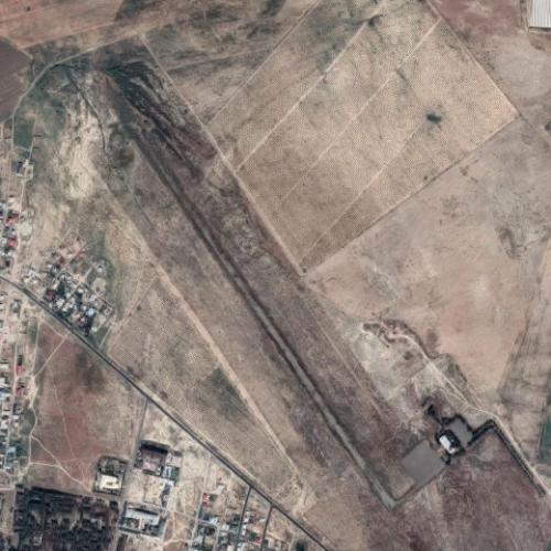 Naftalan Airport in Naftalan, Azerbaijan (Google Maps)