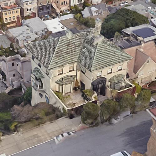 Hamid Moghadam's House in San Francisco, CA (Google Maps)