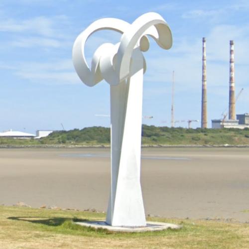 'An Cailín Bán' by Sebastian in Dublin, Ireland (Google Maps)