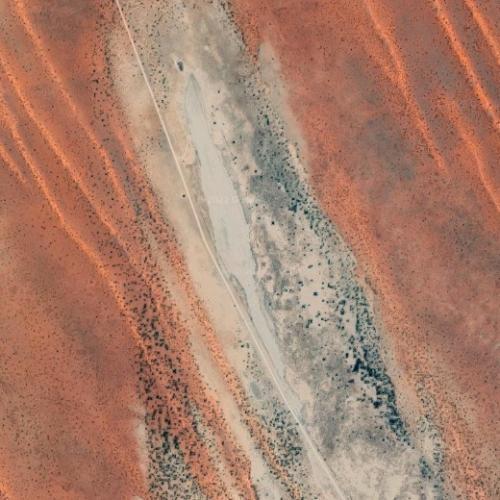 Kentani Landing Site in Hoachanas, Namibia (Google Maps)