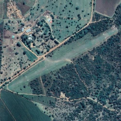 Cisera Airport in Mazabuka, Zambia (Google Maps)
