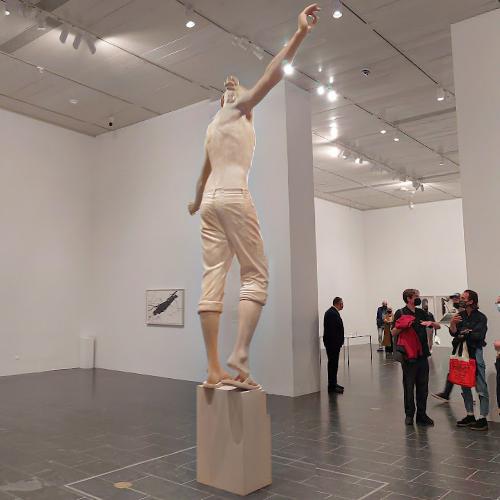 'Archangel' by Charles Ray in New York, NY - Virtual Globetrotting