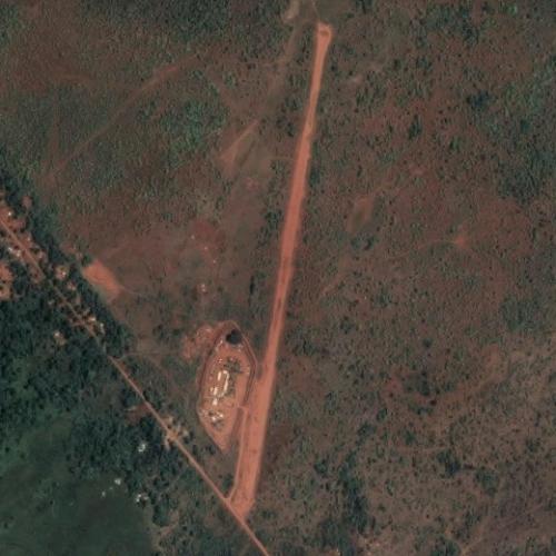 Rafaï Airport in Rafaï, Central African Republic (Google Maps)