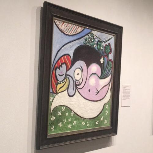 'The Dreamer' by Pablo Picasso in New York, NY (Google Maps)