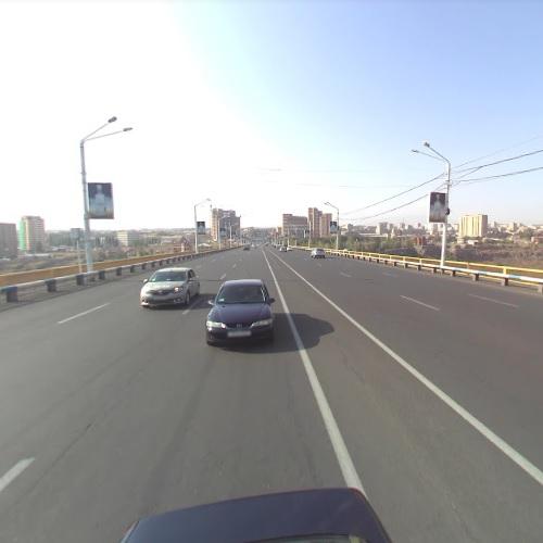 Davtashen Bridge in Yerevan, Armenia (Google Maps)