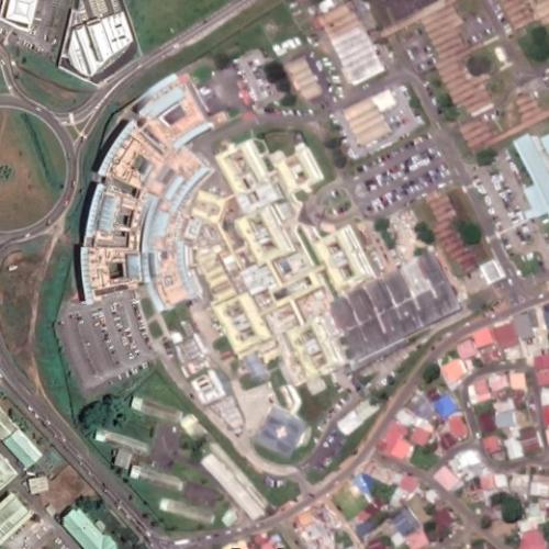 Andrée-Rosemon Hospital in Cayenne, French Guiana (Google Maps)