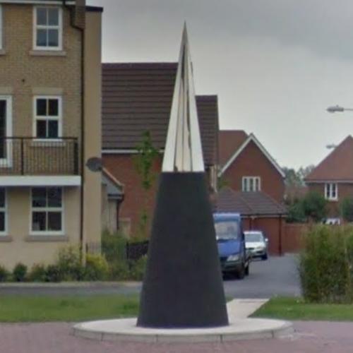 'Spire' by Colin Rose in Chelmsford, United Kingdom (Google Maps)