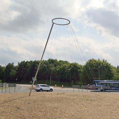 'Steelworks Sculpture' by Colin Rose in Consett, United Kingdom (Google ...