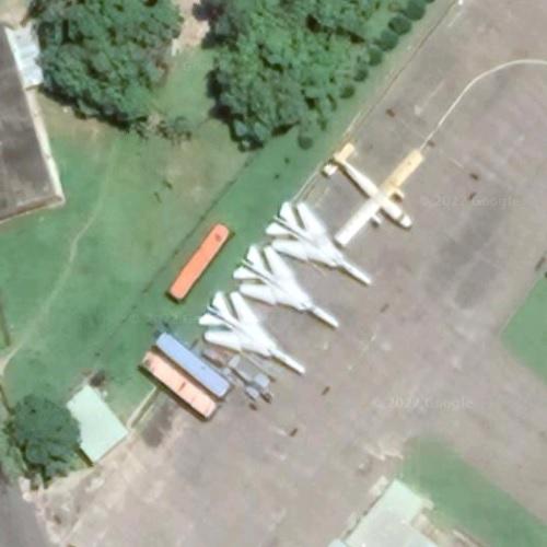 MiG-27 in Katunayake, Sri Lanka (Google Maps)