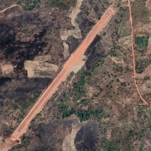 Kiniéro Airport in Kouroussa, Guinea (Google Maps)