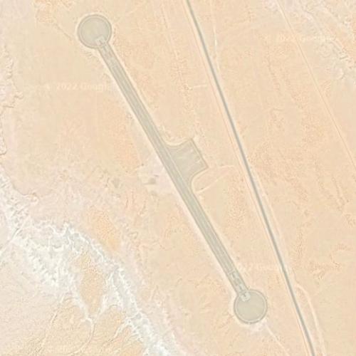 Ras Ghumais Air Base in Ras Ghumeis, United Arab Emirates (Google Maps)