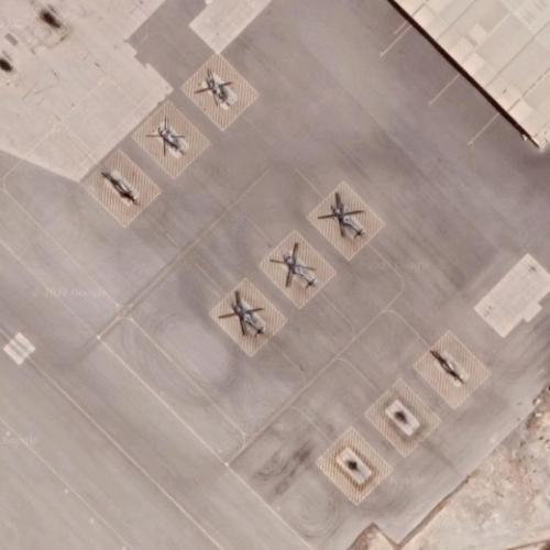 Riffa Air Base in Ar Rifa‘, Bahrain (Bing Maps)