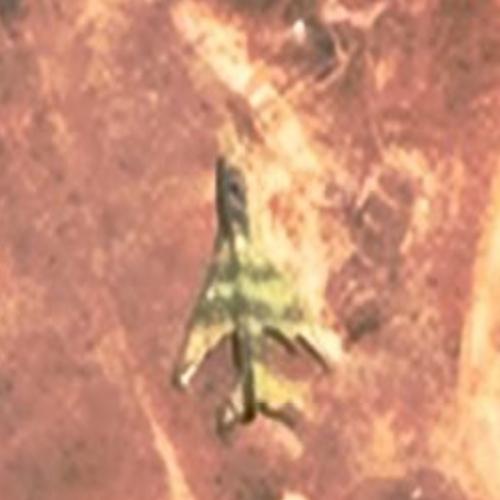Su-7 in Ad Dumayr, Syrian Arab Republic (Google Maps) (#4)
