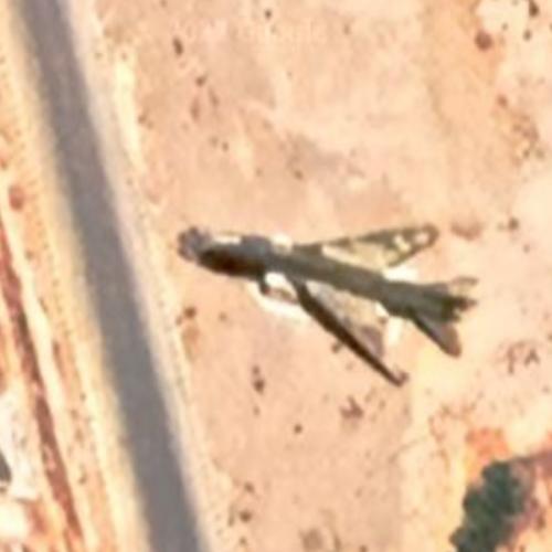 Su-7 in Ad Dumayr, Syrian Arab Republic (Google Maps) (#5)