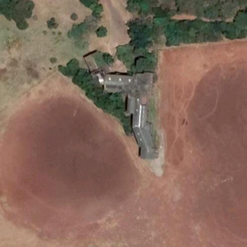 Treetops Hotel in Nyeri, Kenya (Google Maps)