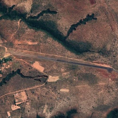 Analalava Airport in Antsohihy, Madagascar (Google Maps)