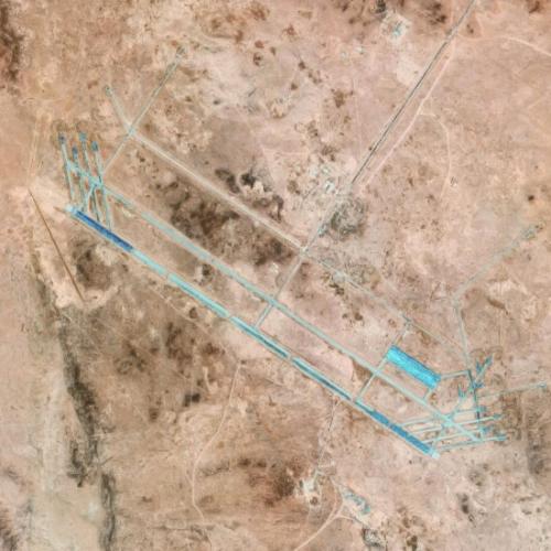 As Salman North Air Base in Al Salman, Iraq (Google Maps)
