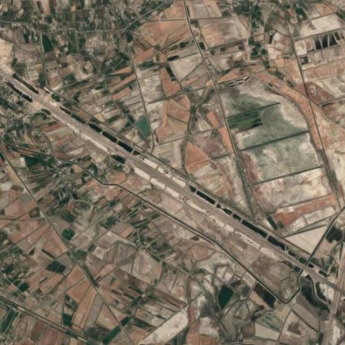 Shaykh Hantush Highway Strip in Afak, Iraq (Google Maps)