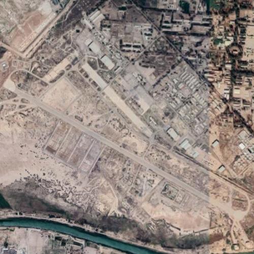 Habbaniyah Airport in Habbaniyah, Iraq (Google Maps)