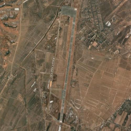 Sondok Airport in Chŏngp'yŏng, Democratic People's Republic of Korea ...