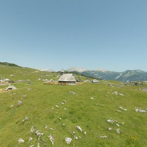 Velika Planina in Stahovica, Slovenia (Google Maps)