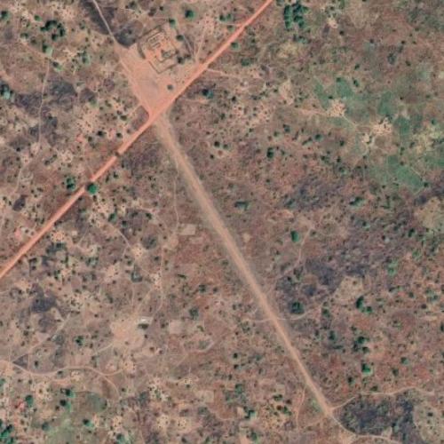 Mundri West Airport in UN Camp, South Sudan (Google Maps)