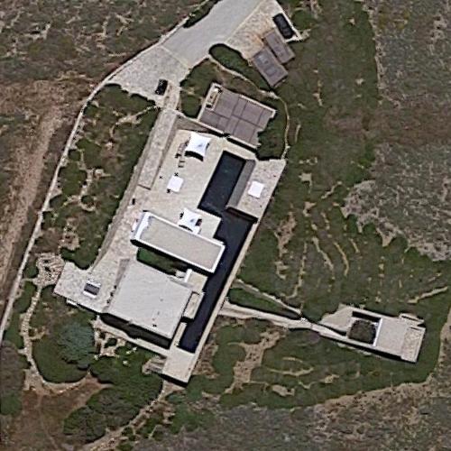 'Crater' by DECA Architecture in Antíparos, Greece (Google Maps)