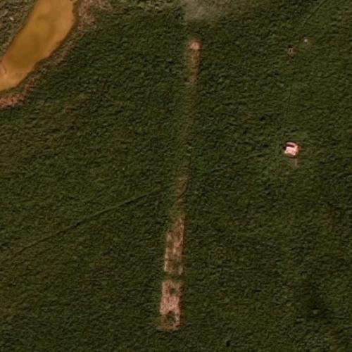 Darby Island Airport in Goat Cay Island, Bahamas (Google Maps)