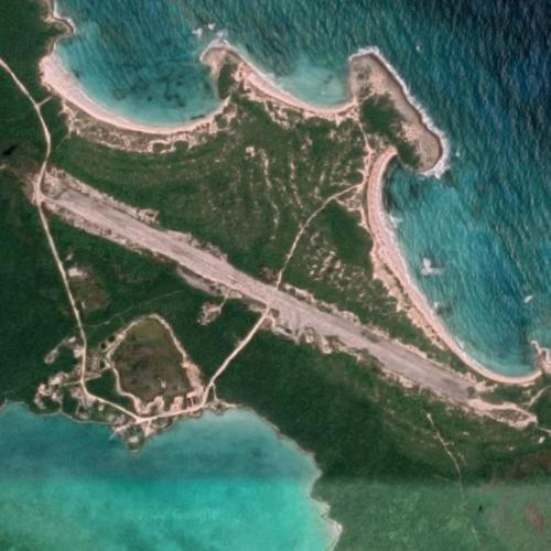 Lee Stocking Airport in Lee Stocking, Bahamas (Google Maps)
