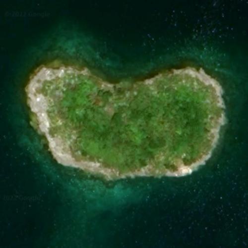 Doctor's Island in Hamilton, Bermuda (Google Maps)