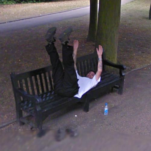 Bench Chillin' in Colchester, United Kingdom (Google Maps)