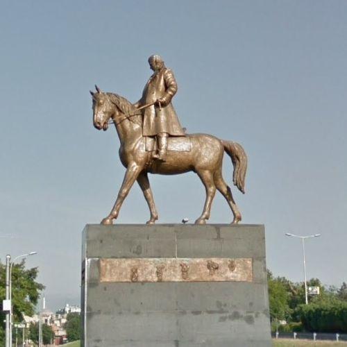 Mihajlo Apostolski monument in Skopje, Republic of Macedonia - Virtual ...