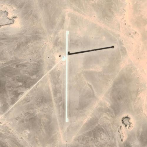 Ghani Field Airport in Ghani Field, Libya (Google Maps)