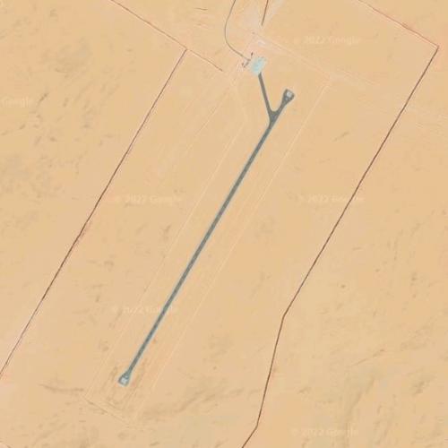El Sherara Field Airport in Taramhe, Libya (Google Maps)