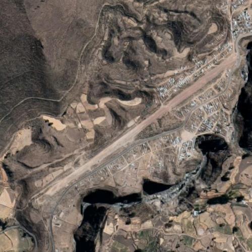 Chivay Airport in Chivay, Peru (Google Maps)