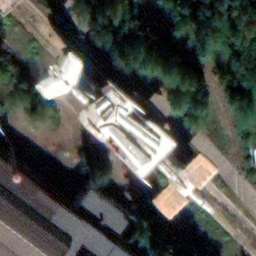 Lun-class Ekranoplan in Velikiy Novgorod, Russian Federation (Google Maps)
