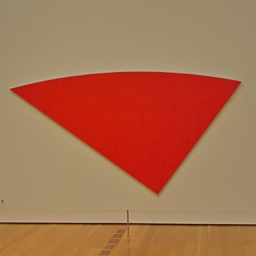 'Red Curve VI' by Ellsworth Kelly in Atlanta, GA (Google Maps)