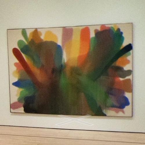 'Untitled' by Morris Louis in San Francisco, CA (Google Maps)