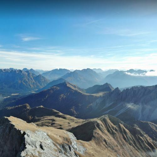 Porze (OE/TI-189) in Obertilliach, Austria (Google Maps)