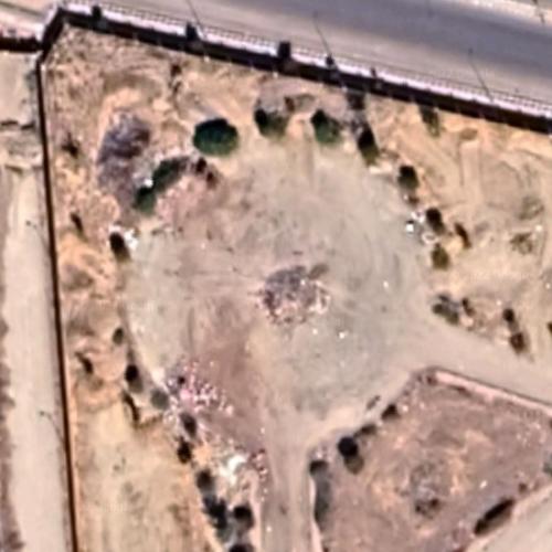 El Arish Military Hospital Helipad in Al-Arish, Egypt (Google Maps)