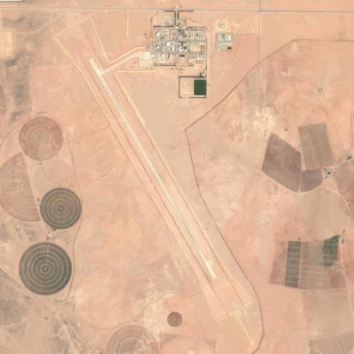 Hawtah Airport in Hawtah, Saudi Arabia (Google Maps)