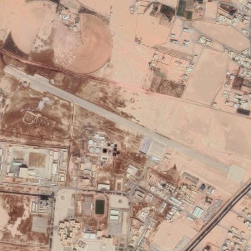 Al Lidem Airport in Wadi al-Dawasir, Saudi Arabia (Google Maps)