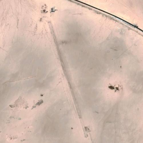 Runway near industry in Ad Dawadimi, Saudi Arabia (Google Maps)