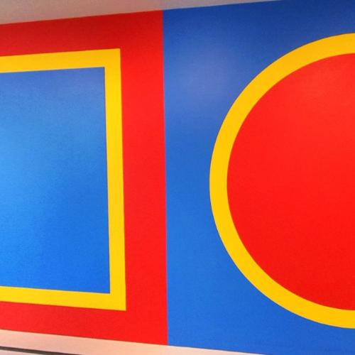 'Wall Drawing #397' by Sol LeWitt in Denver, CO (Google Maps)