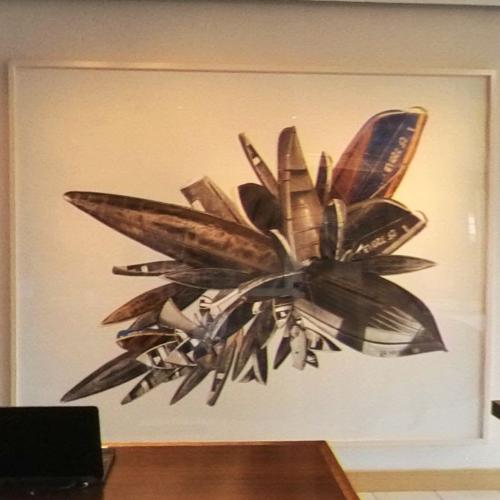 'Collage' by Nancy Rubins in Denver, CO (Google Maps)
