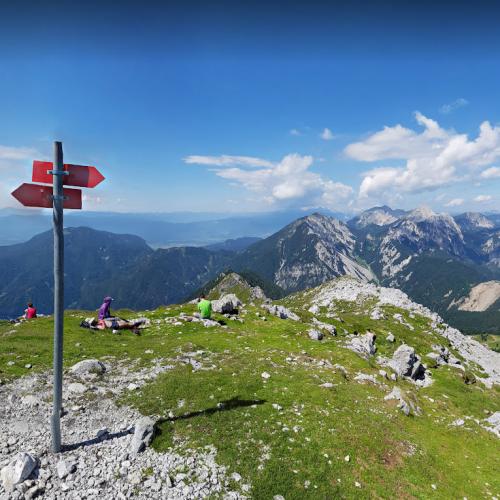 Veliki vrh (S5/KA-031) in Tržič, Slovenia (Google Maps)